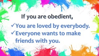 Being obedient | PPTX