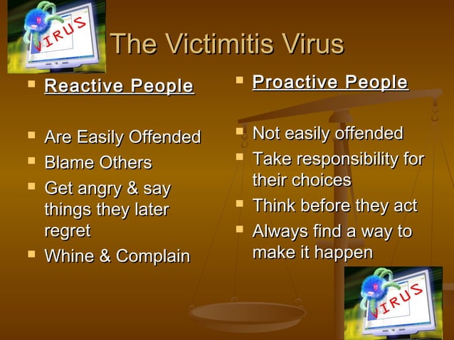 Being Proactive | PPT