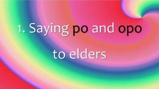 Being respectful | PPT