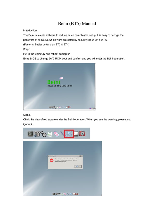 Beini(bt5) maunal | PDF