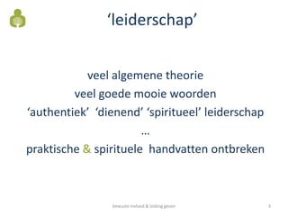 Beinvloeding & leiderschap | PPTX | Spirituality | Religion & Spirituality