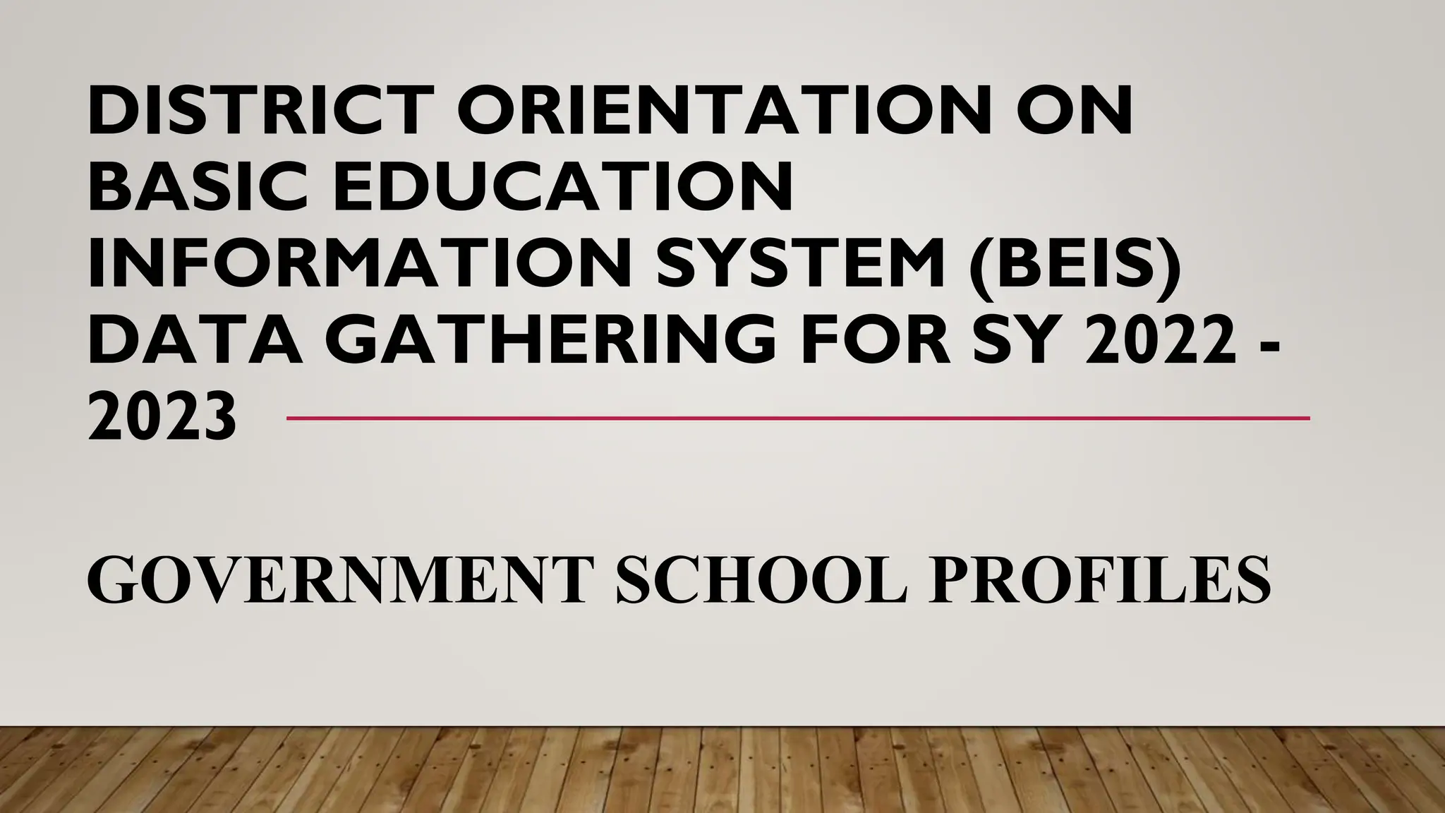 BASIC EDUCATION INFORMATION SYSTEM BEIS-Presentation.pptx