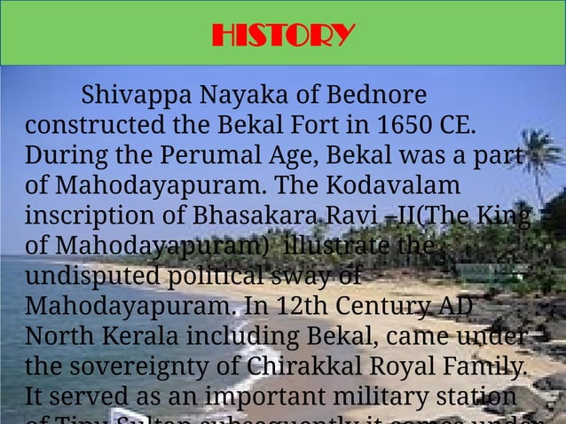 bekal fort_ a tourist historical place in Kerala.pptx