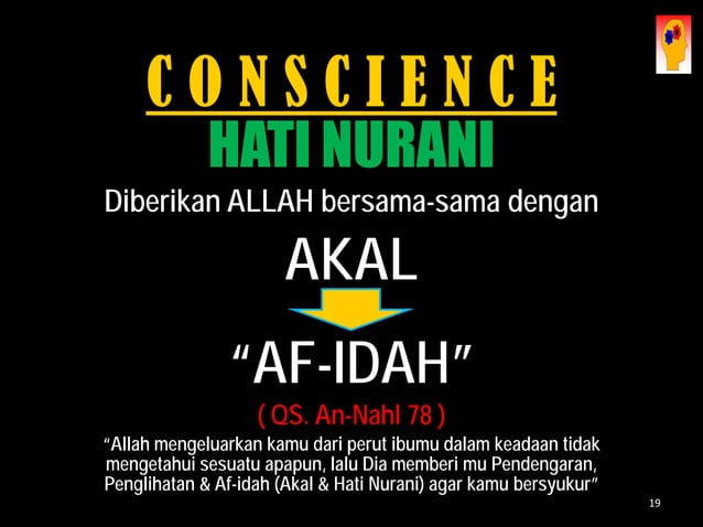 Pelatihan Bekerja dengan Hati Nurani | PDF