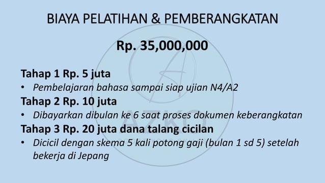 Presentasi Peluang Kerja di Japan oleh LPK AZKO | PDF