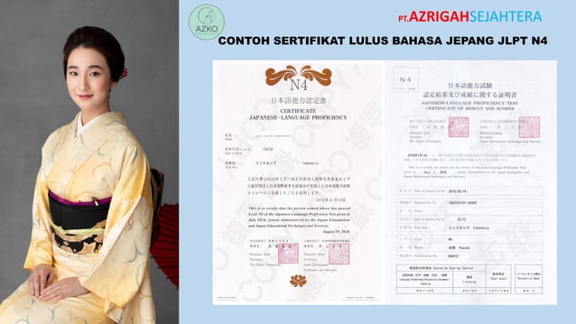 Presentasi Peluang Kerja di Japan oleh LPK AZKO | PDF