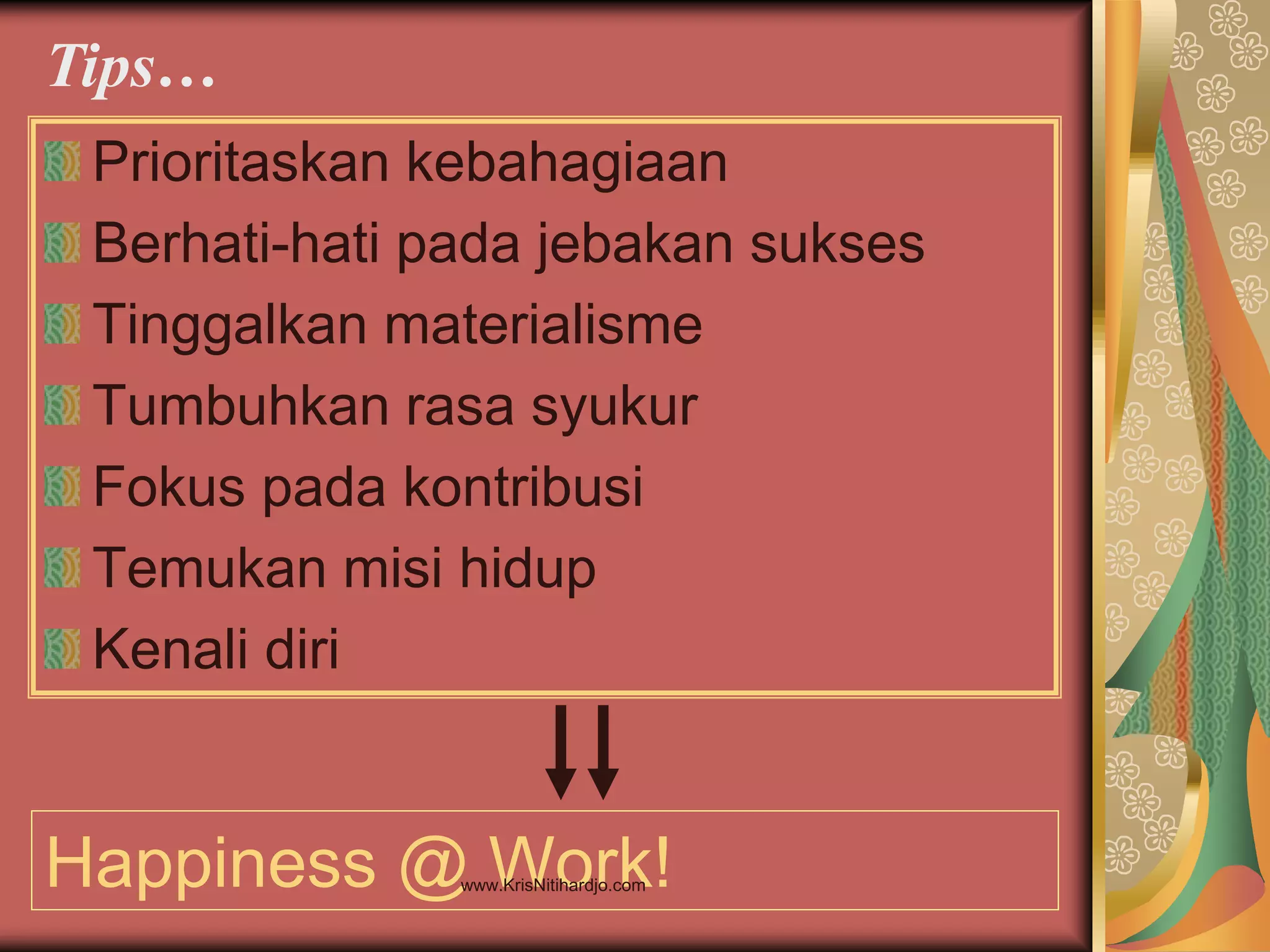 Bekerja sebagai Ibadah 3 | PPTX