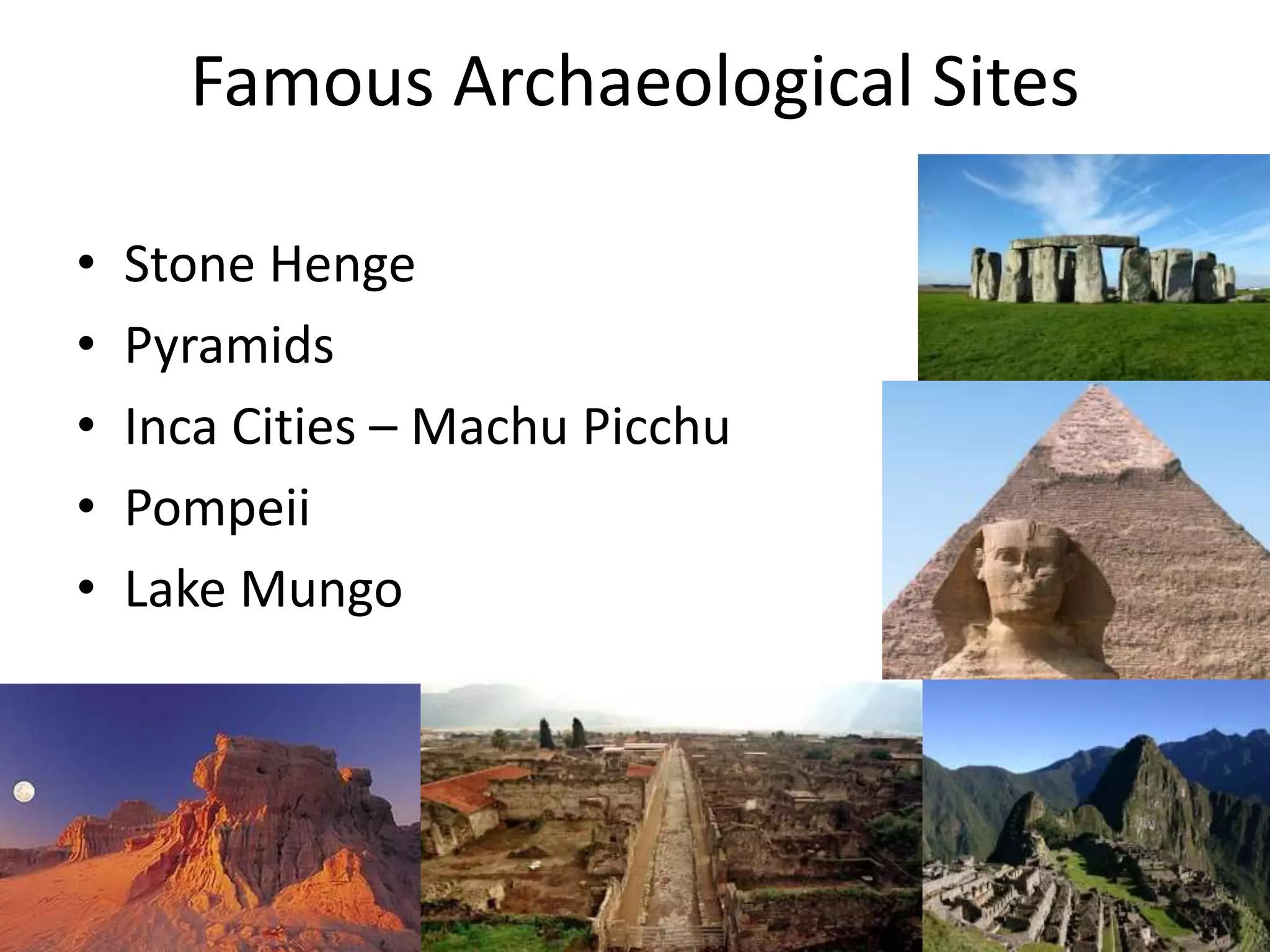 Archaeology digging up the past | PPTX