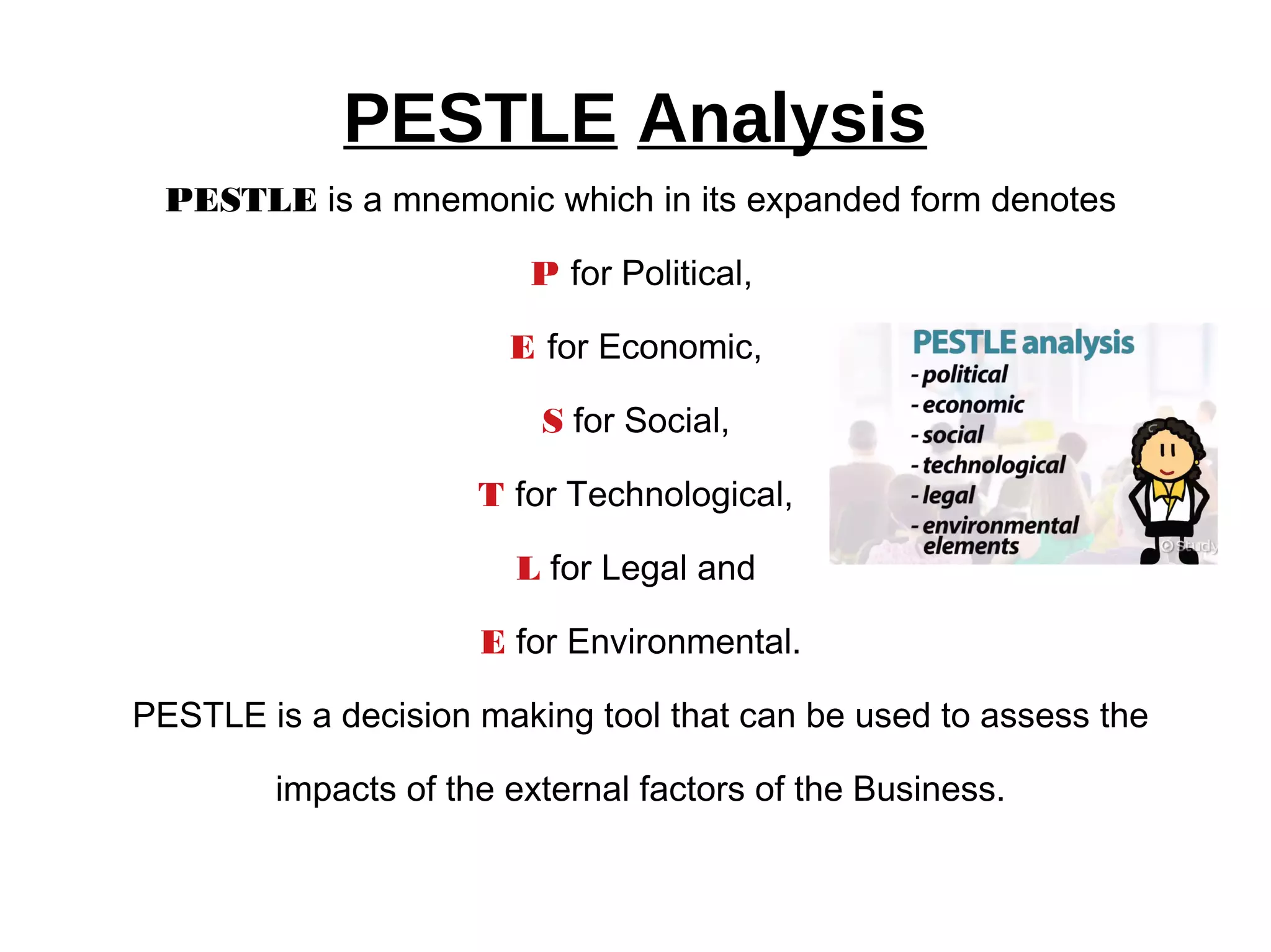 PESTLE Analysis of FMCG retail in India | ODP