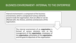 Internal Business Environment | PPTX