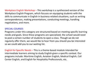 Bela ielts spoken english profile | PPTX