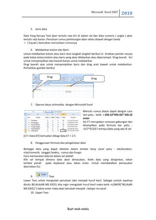Belajar dasar-dasar-microsoft-excel-2007 | PDF