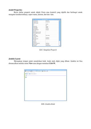 Belajar gambas | PDF