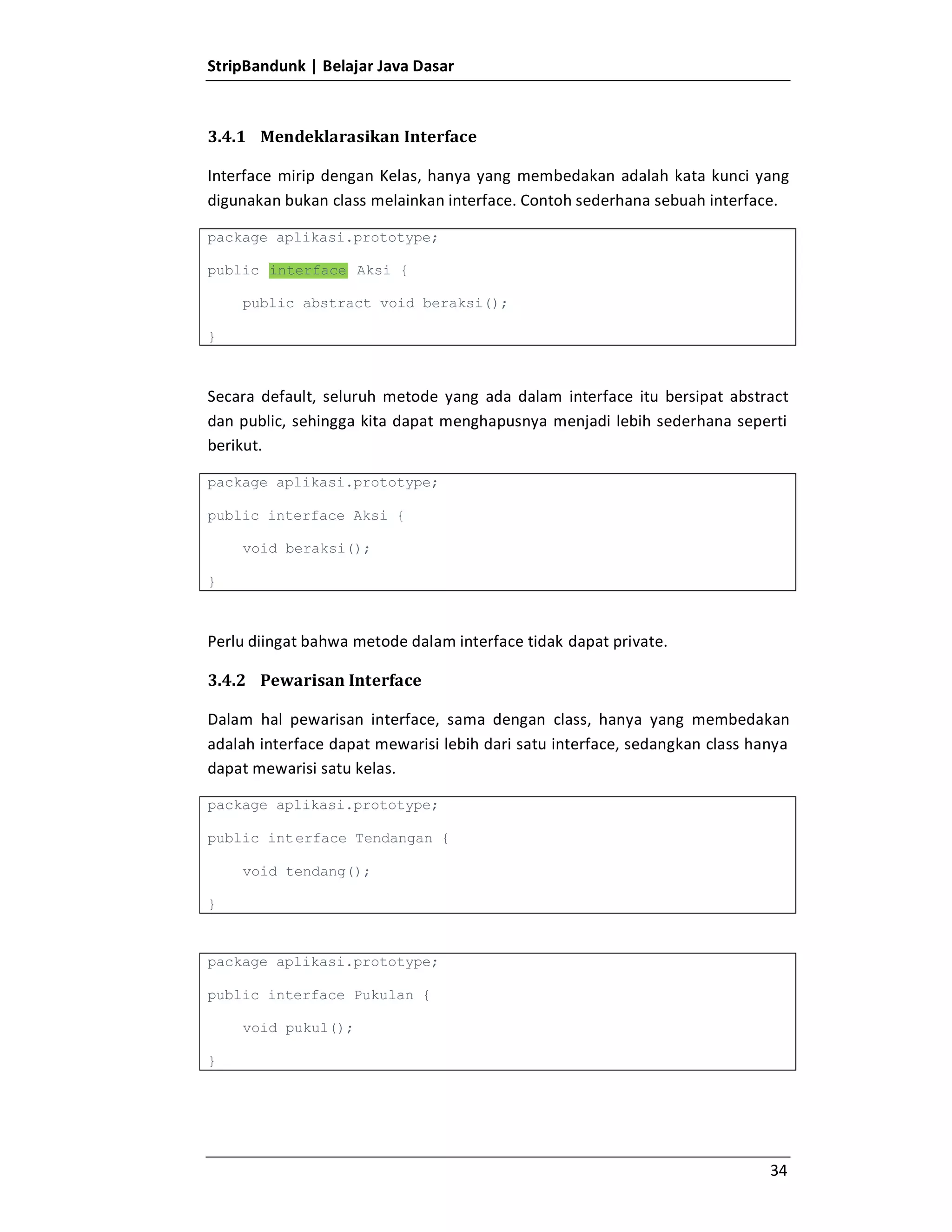 Belajar Java Dasar | PDF