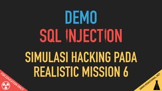 Belajar Menghindari SQL Injection dengan Simulasi | PPT | Free Download