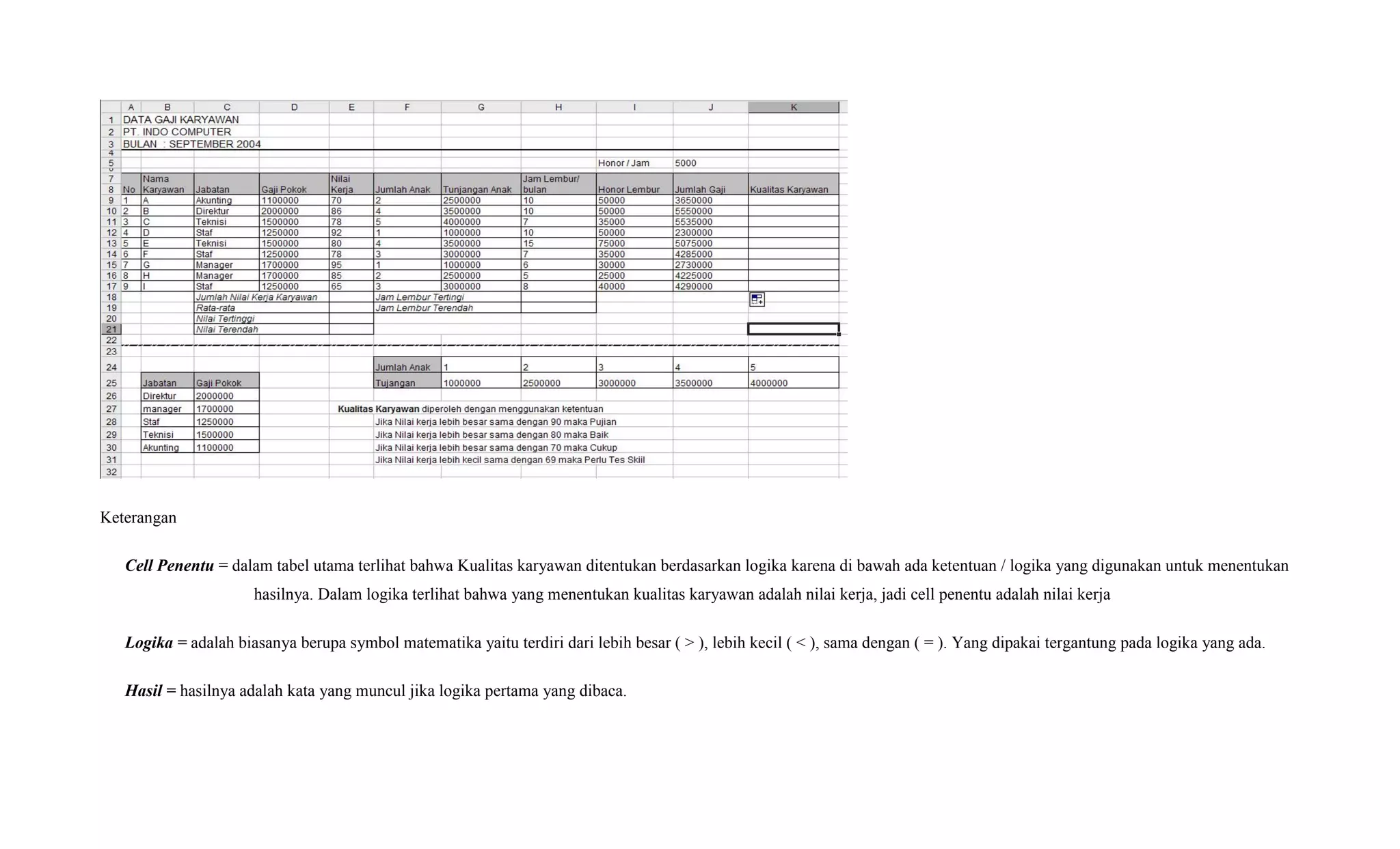 Belajar rumus-excel | PDF