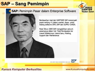 Belajar Sap @ Kursus Komputer Ku Dot Com | PDF