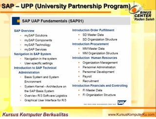 Belajar Sap @ Kursus Komputer Ku Dot Com | PDF