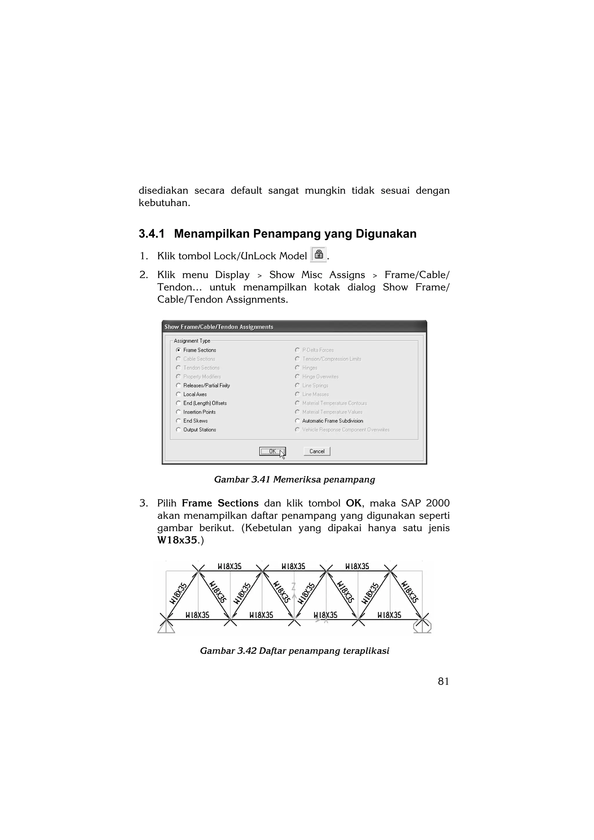 Belajar sendiri-sap2000-versi-10 | PDF