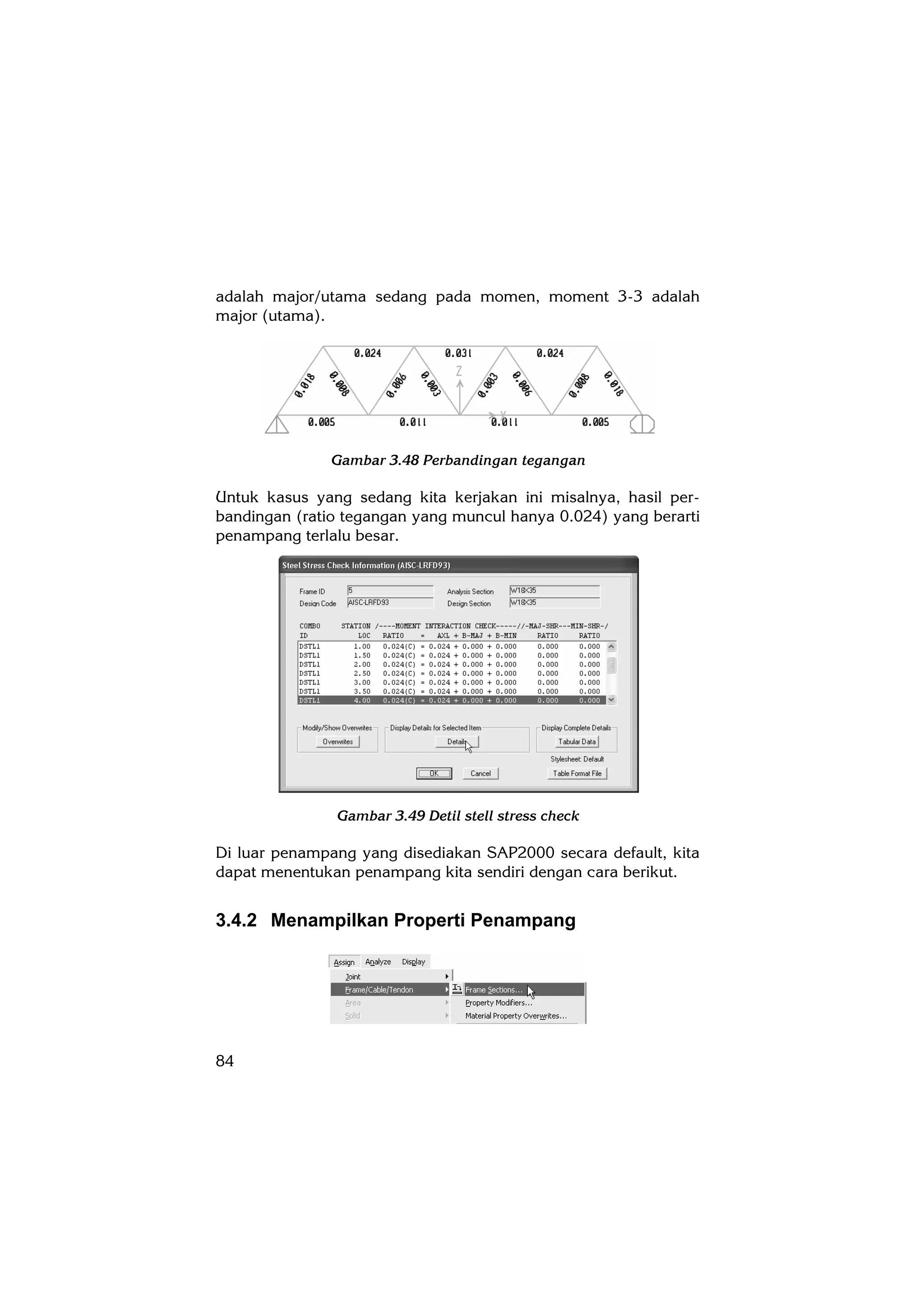 Belajar sendiri-sap2000-versi-10 | PDF
