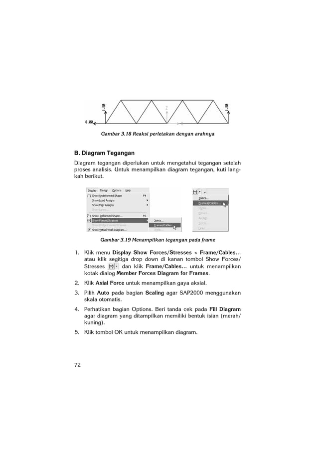 Belajar sendiri-sap2000-versi-10 | PDF