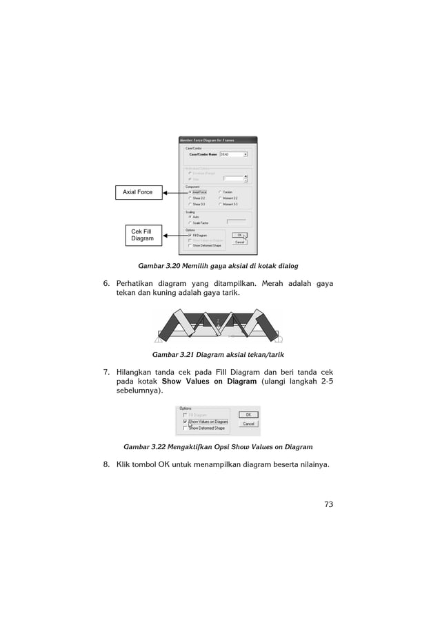 Belajar sendiri-sap2000-versi-10 | PDF