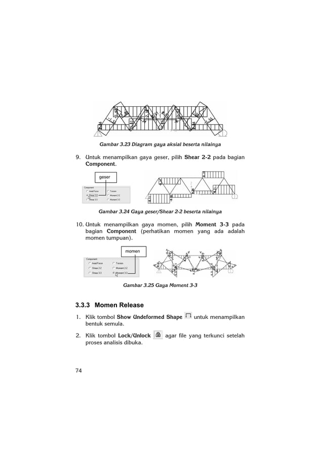 Belajar sendiri-sap2000-versi-10 | PDF