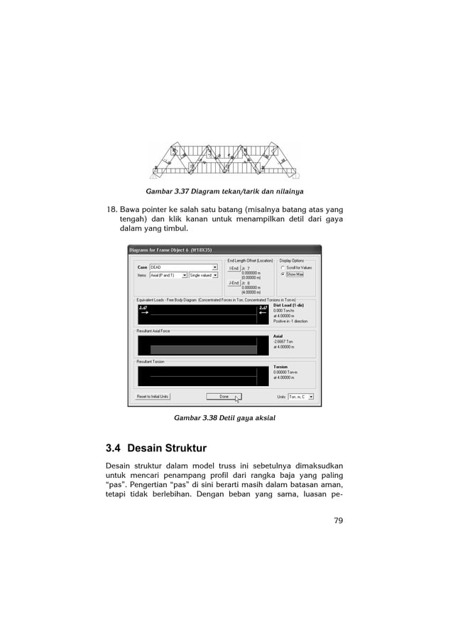 Belajar sendiri-sap2000-versi-10 | PDF