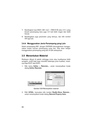Belajar sendiri-sap2000-versi-10 | PDF