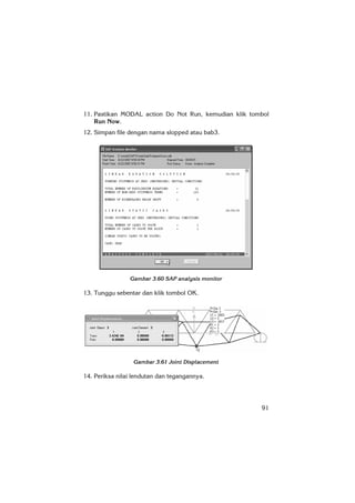 Belajar sendiri-sap2000-versi-10 | PDF