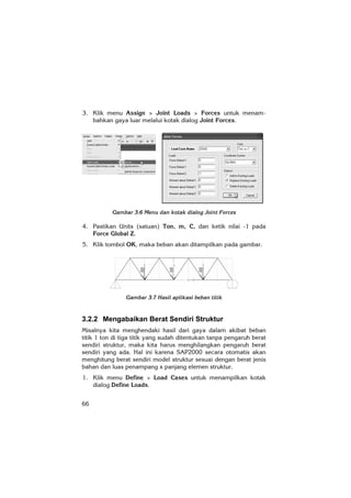 Belajar sendiri-sap2000-versi-10 | PDF