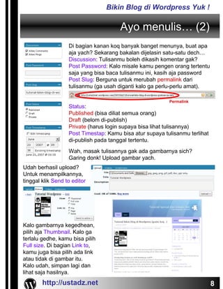Belajar wordpress bagi pemula | PDF