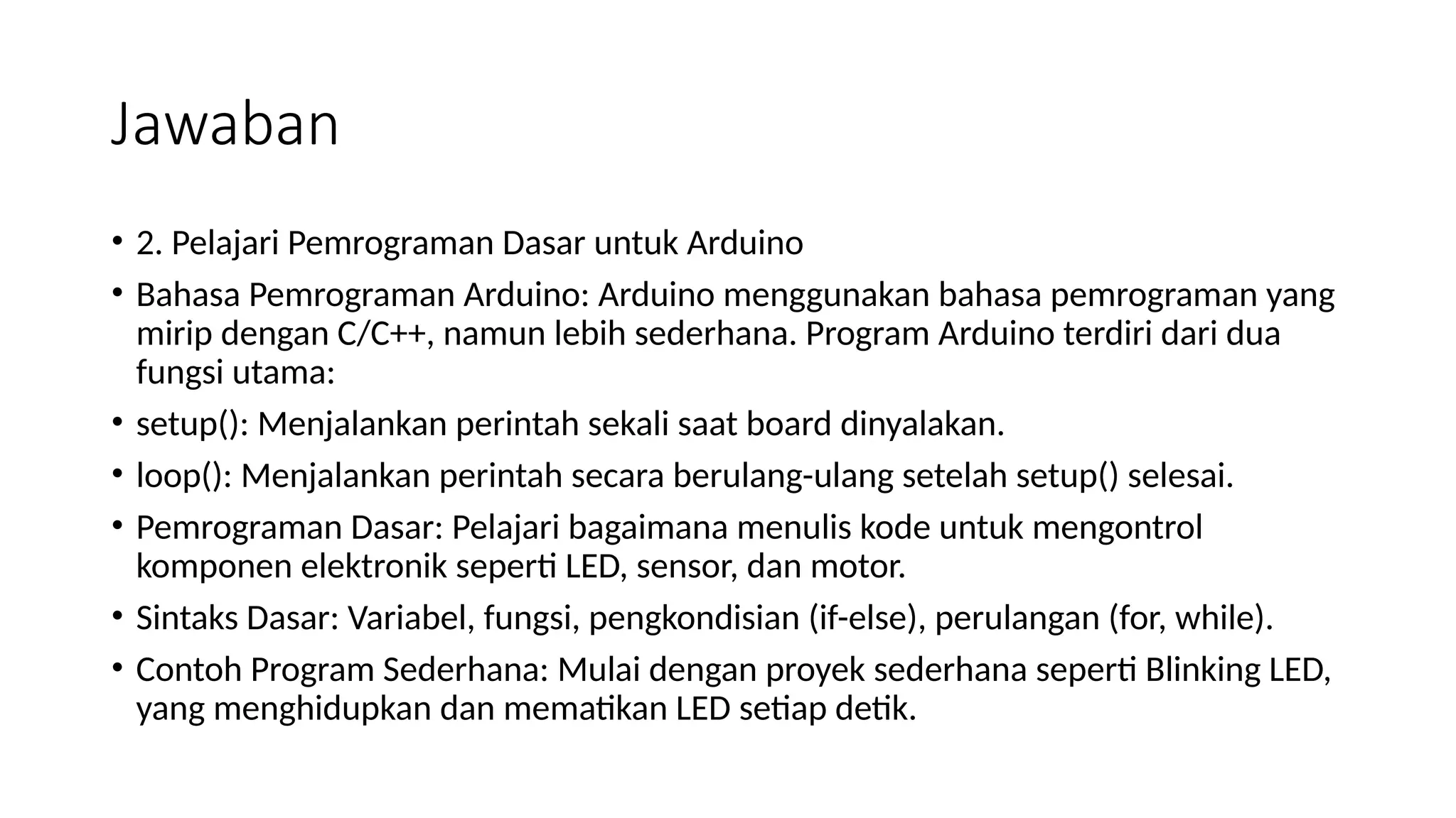 Belajar Arduino dari nol - sebuah saran dari gpt.pptx