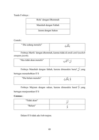 Belajar bahasa arab dari nol | PDF