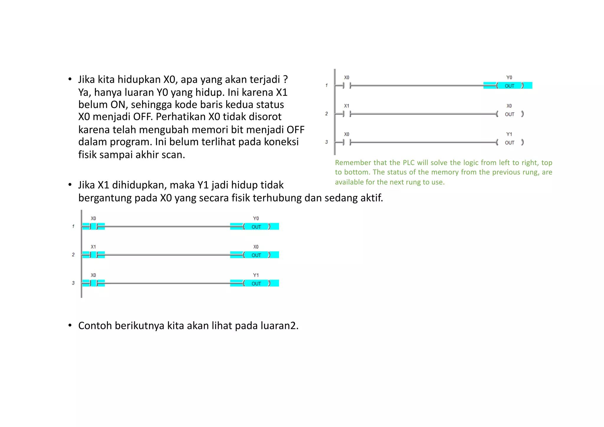 Belajar bahasa ladder diagram plc | PDF
