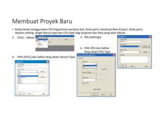 Belajar bahasa ladder diagram plc | PDF