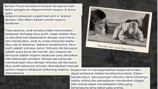 Belajar Behavioristik Teori Belajar Psikologi Pendidikan | PPTX