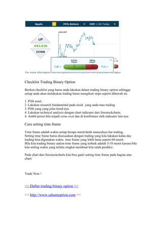 Belajar Trading Binary Option | DOC
