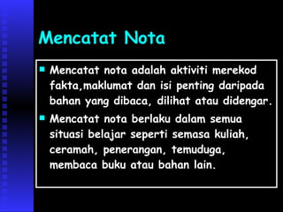 Belajar cara belajar | PPT