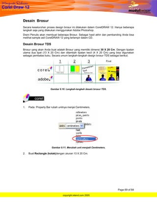 Belajar corel draw - menguak rahasia corel draw 12 | PDF