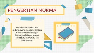 Belajar dan Memahami Norma Presentasi dalam Hijau Kuning Ilustrasi.pptx ...