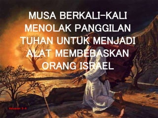 Belajar dari ketaatan Musa | PPTX