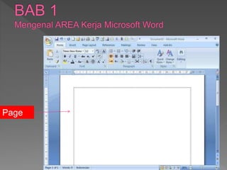 Belajar dasar microsoft word | PPTX