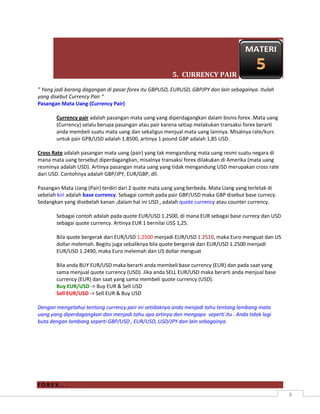 Belajar forex trading lengkap | PDF