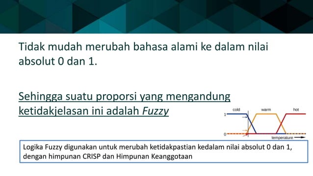Mengenal Fuzzy Logic | PPTX