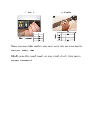 Belajar gitar (part 1) | DOCX