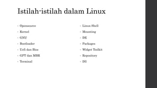 Belajar GNU/Linux.pptx | Free Download