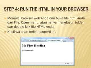 Belajar HTML | PDF
