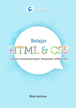 Belajar HTML dan CSS | By Nersius Sabebeget | PDF