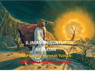 Belajar Iman dari Musa | PPTX